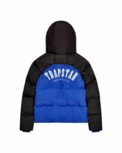 TRAPSTAR IRONGATE ARCH PUFFER JACKET AW23 - BLUE / BLACK