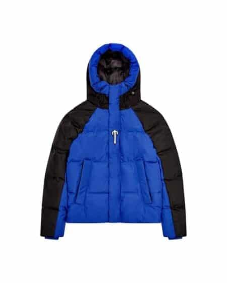 TRAPSTAR IRONGATE ARCH PUFFER JACKET AW23 - BLUE / BLACK